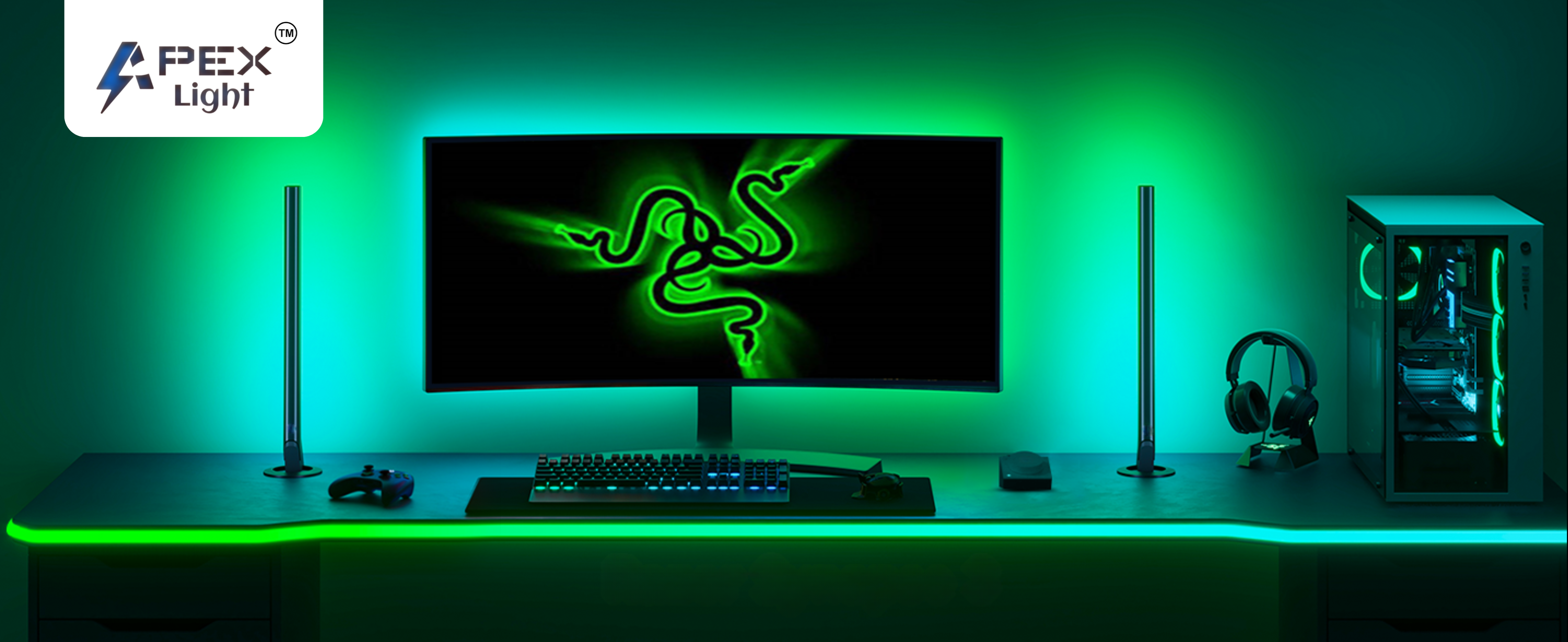 Enhance Your Gaming Setup with Apex Smart RGBIC Light Bars – The Ultim ...