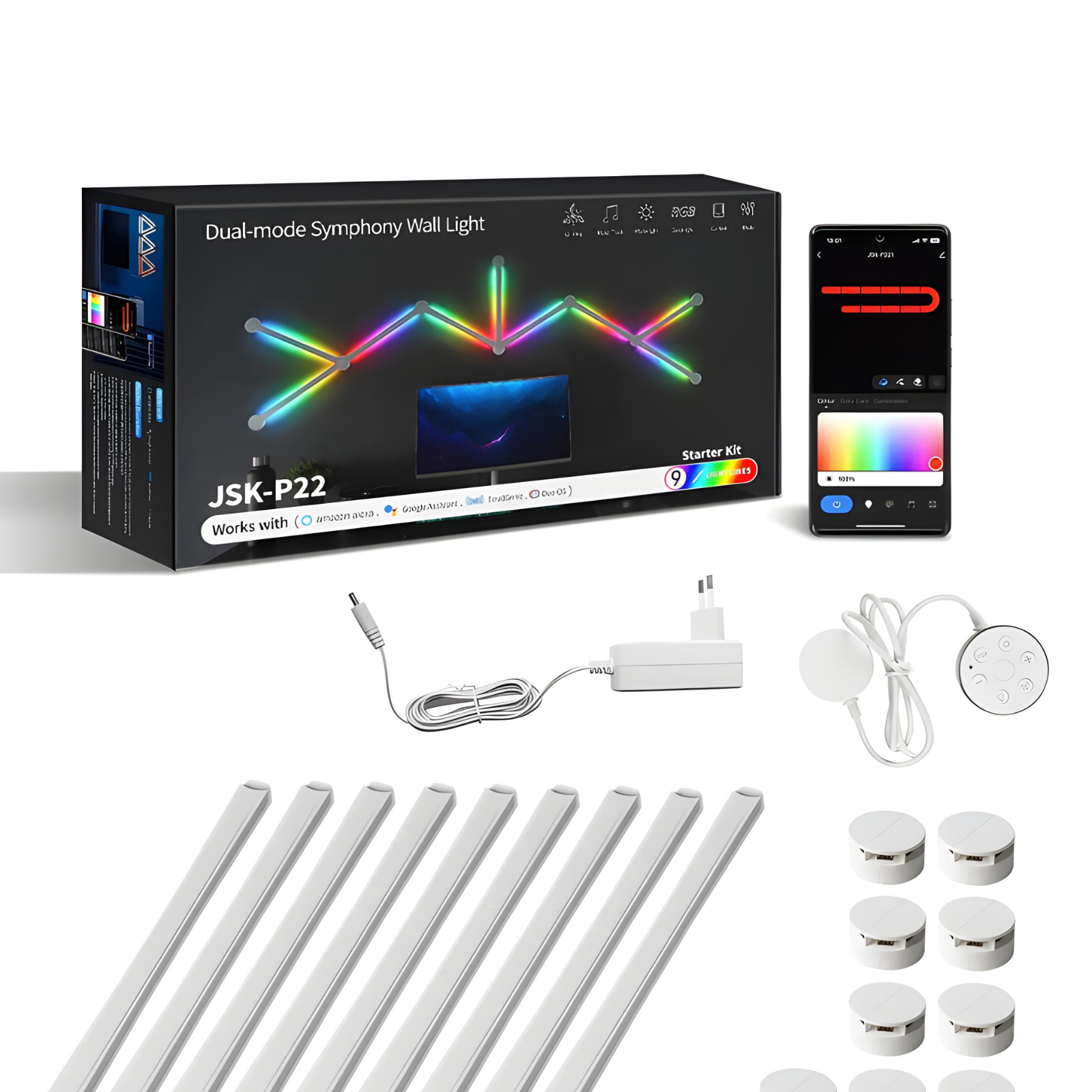 APEX Smart Wall Light line ( 9 line ) - APEX LIGHT