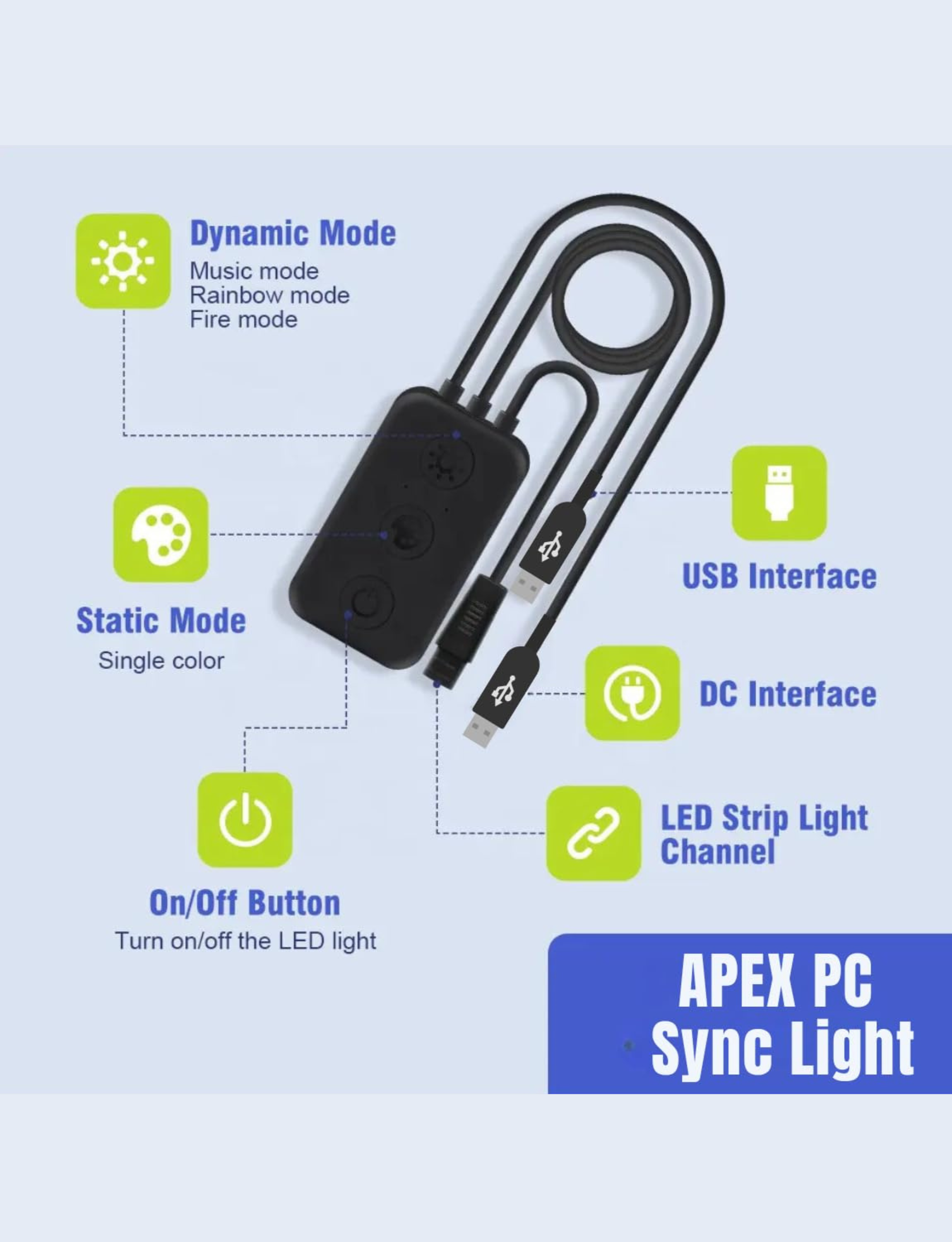 Apex Monitor Backlight (Upto 40 Inches Monitor)(not for All Smart TVs ...