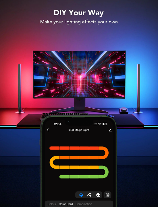 APEX Smart RGBIC Gaming Light Bars – APEX LIGHT