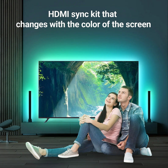 Apex HDMI Sync tv backlight +HDMI Sync bar light - APEX LIGHT